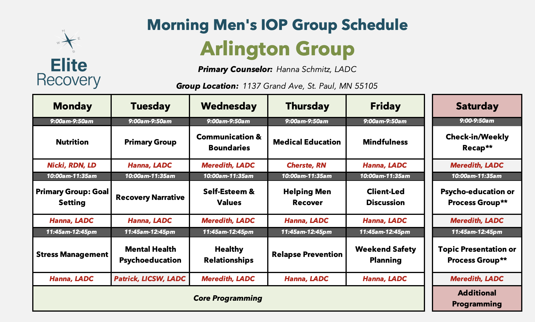 Intensive Outpatient Program (IOP) | Elite Recovery